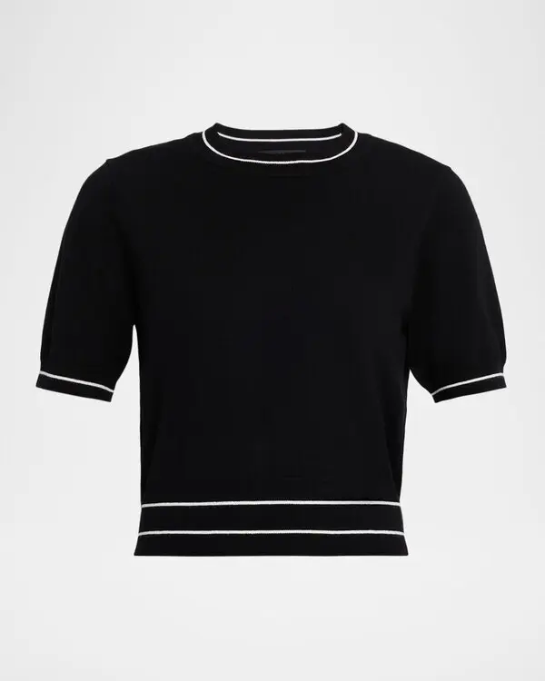 TOCCIN Ferne Short-sleeve Sweater