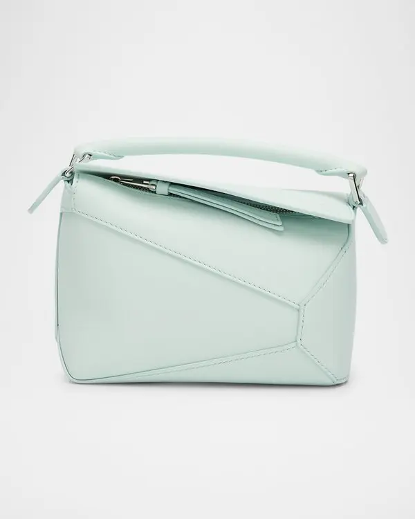 Loewe Puzzle Edge Mini Top-handle Bag - 3053 Frozen
