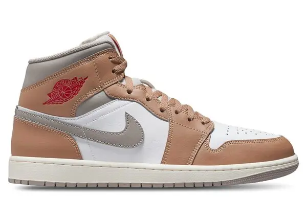 JORDAN 1 Mid Rattan Sneakers