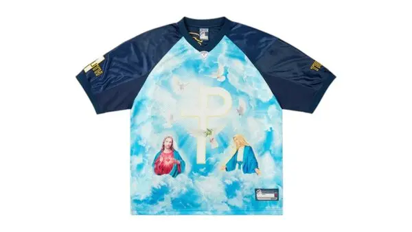 PALACE 1 Truth Jersey - Navy Blue