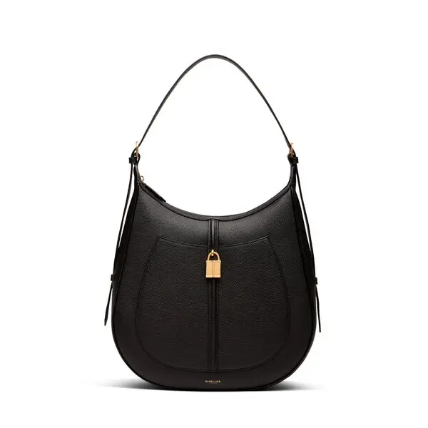 DEMELLIER The Siena Hobo - Black F03