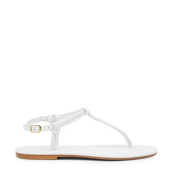JAMIE HALLER The Knot Sandal - White