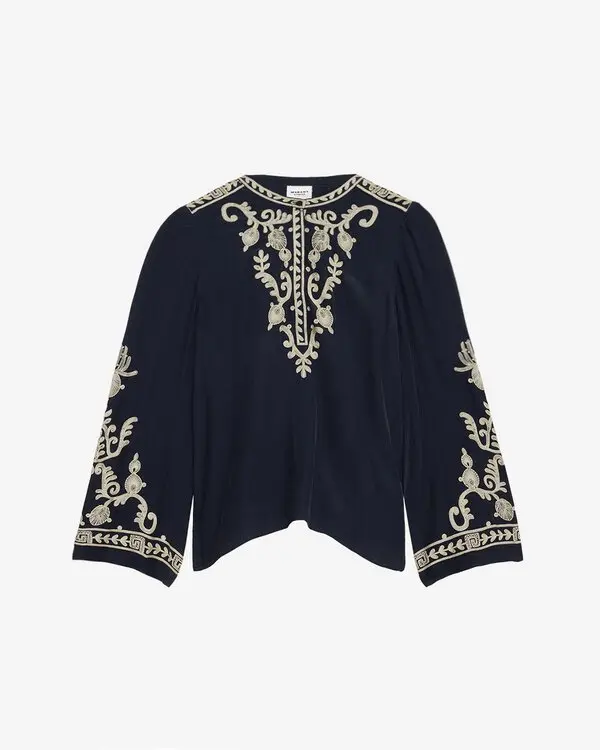 MARANT ETOILE Falonne Blouse - Black