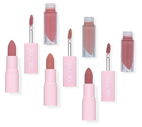 DOLL 10 2-in-1 Plumping Lip Wardrobe Collection