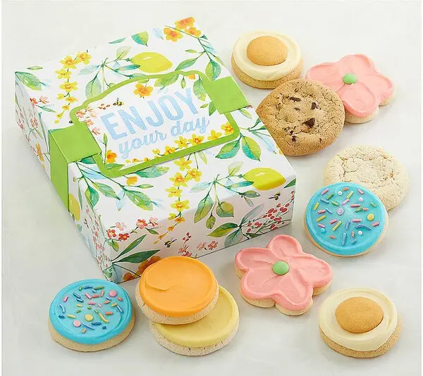 CHERYL'S 12 Pc Enjoy Your Day Cookie Box