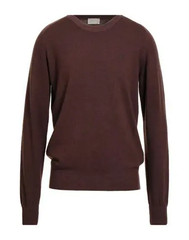 BROOKSFIELD Virgin Wool Sweater - Brown