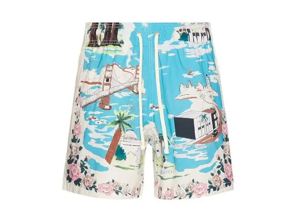 Amiri California Hawaiian Swimtrunks