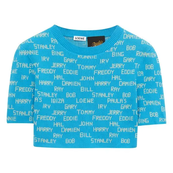 Loewe Cropped Sweater