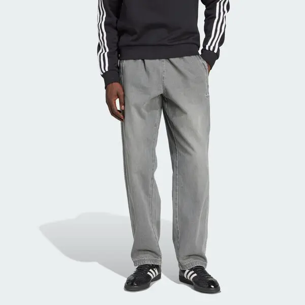 Adidas Adicolor Loose Trackpant Denim - Light Denim