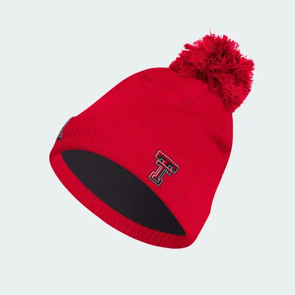 Adidas Texas Tech Cuffed Knit Beanie - Team Power Red / Multi / Multi / Ncaa-txt-766