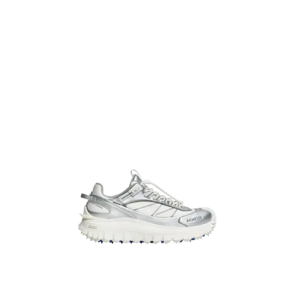 Moncler Trailgrip Gtx Leather Sneakers - Grey