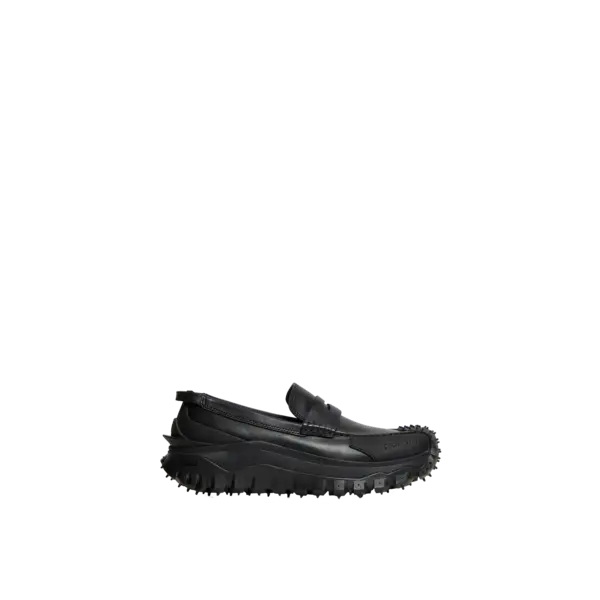 Moncler Trailgrip Leather Loafers