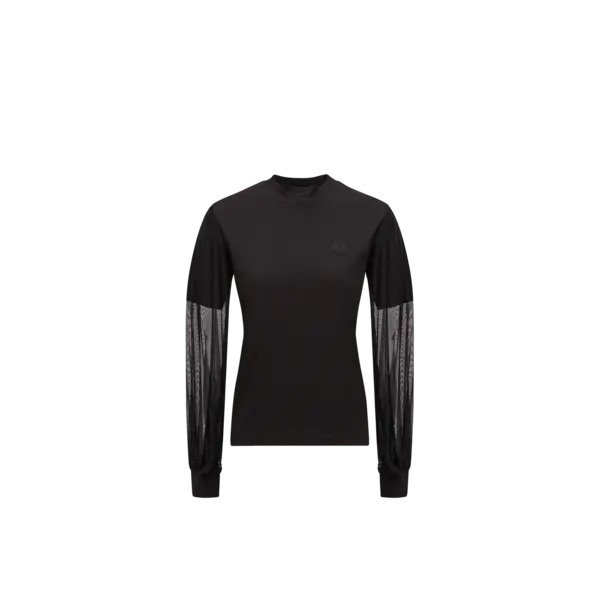 Moncler Tulle Long Sleeve Top