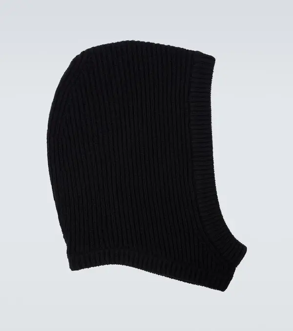 Rick Owens Cashmere And Wool Ski Mask