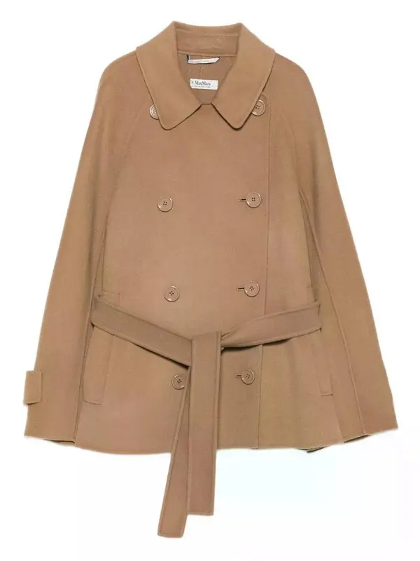 Max Mara Belted Double-breasted Coat