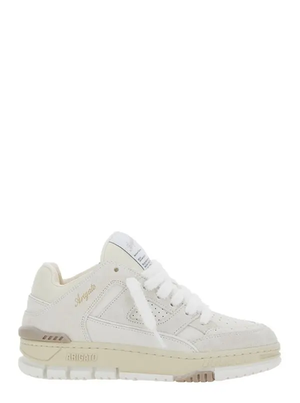 Axel Arigato Area Lo Low Top Sneakers With Logo - White