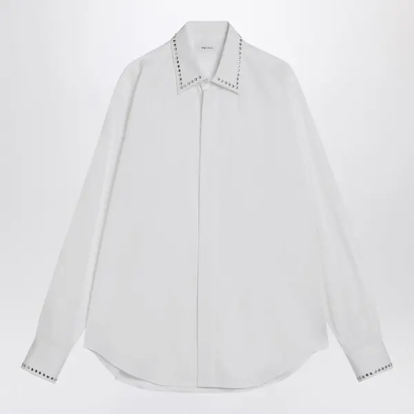 Alexander McQueen Shirt With Studs - White