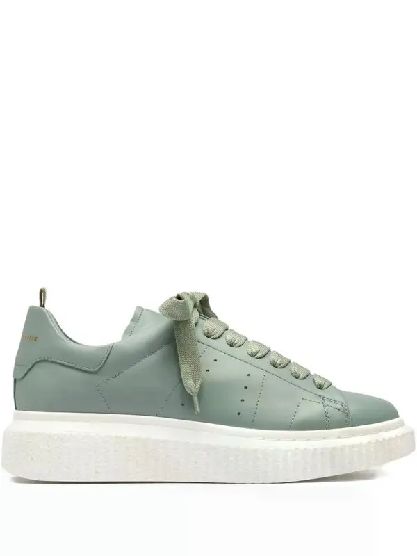 Officine Creative Krace Lace-up Platform Sneakers - Green