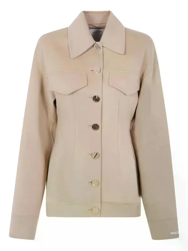 Sportmax Button-fastening Flap-pocket Jacket