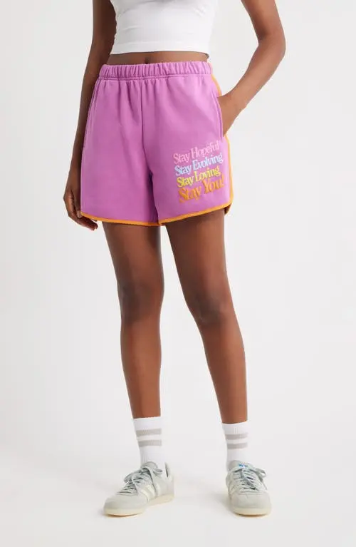 THE MAYFAIR GROUP Cotton Blend Sweat Shorts