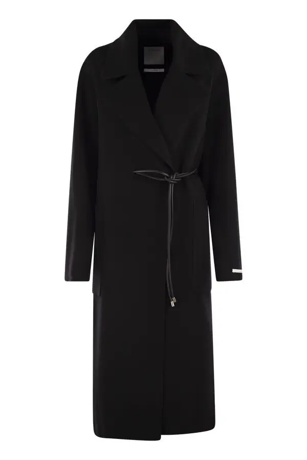 Sportmax Abate Dressing Gown Coat - Black