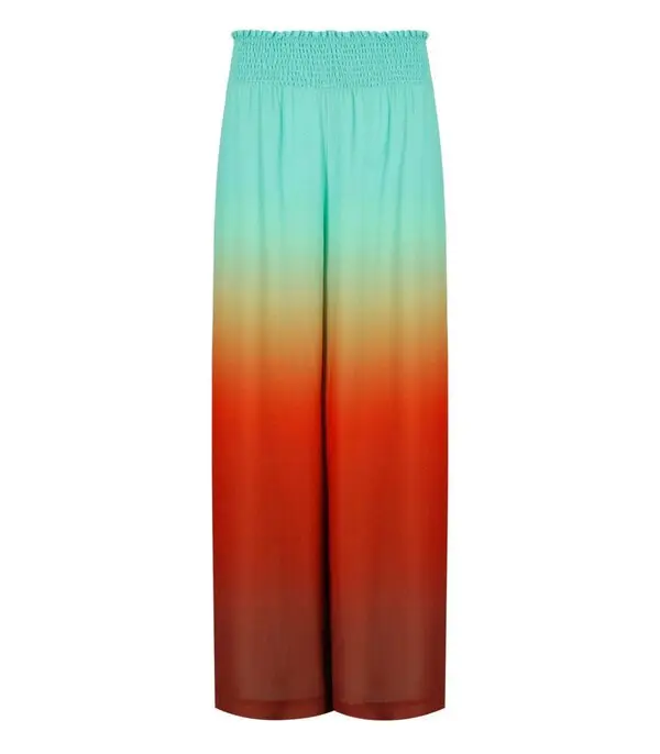 Essentiel Antwerp Hug Tie-dye Trousers - Orange