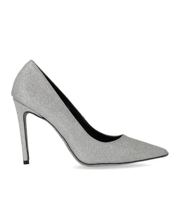 NCUB Gaba Glitter Pumps - Silver