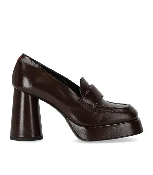 HALMANERA Glaze Dark Heeled Loafer