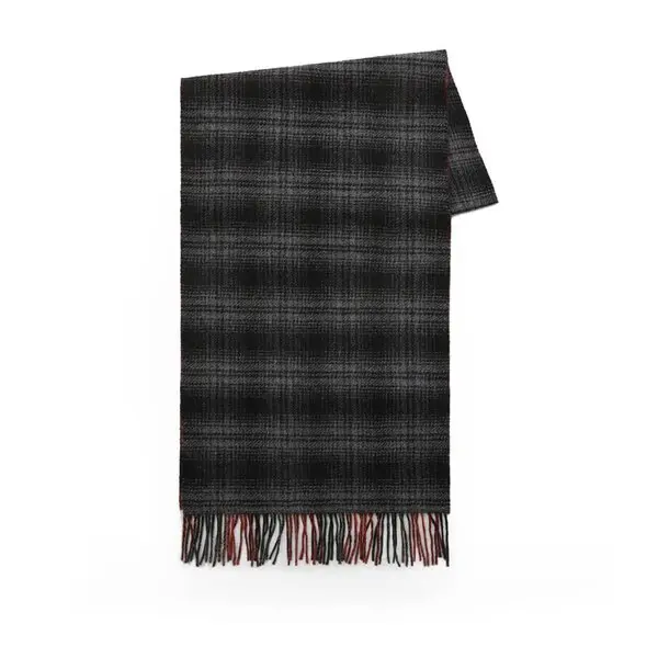 Woolrich Double Wool Check Scarf
