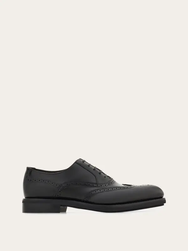 FERRAGAMO Tramezza Oxford Brogue - Black