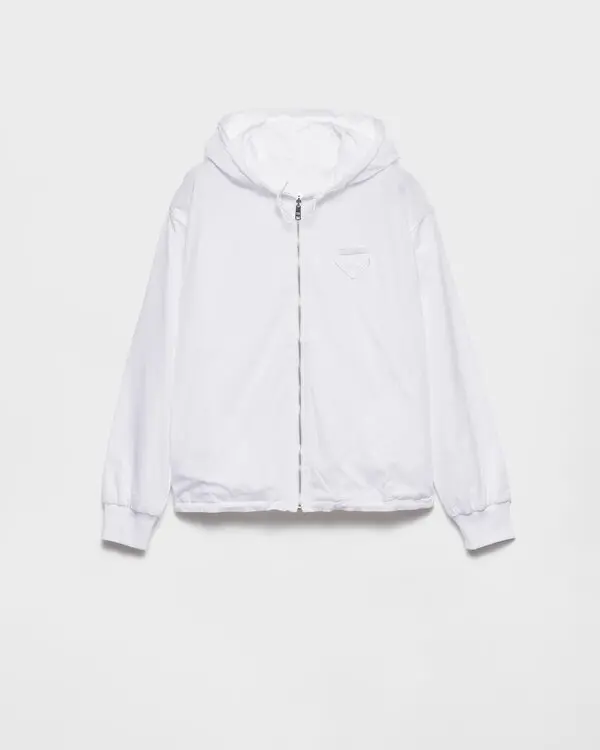 Prada Reversible Jersey Hoodie
