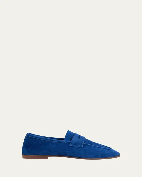 SOPHIQUE Essenziale Suede Loafers - Avion