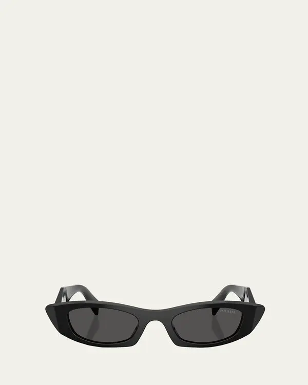 Prada Acetate Oval Sunglasses