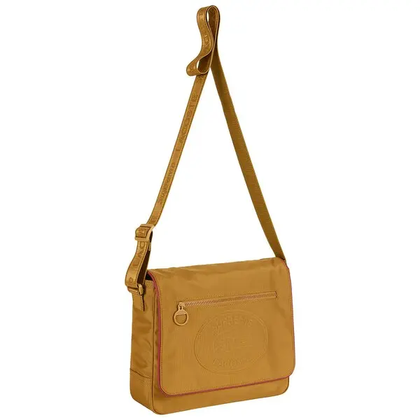 Supreme X Lacoste Small Messenger Bag - Gold