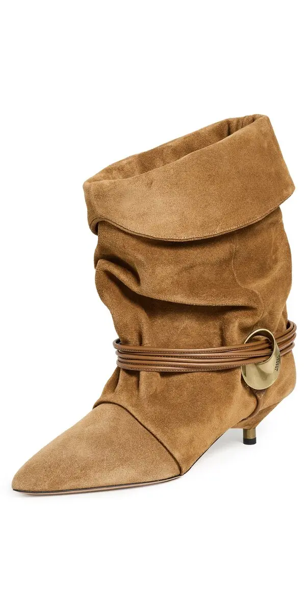 Isabel Marant Edrika Boots - Cognac