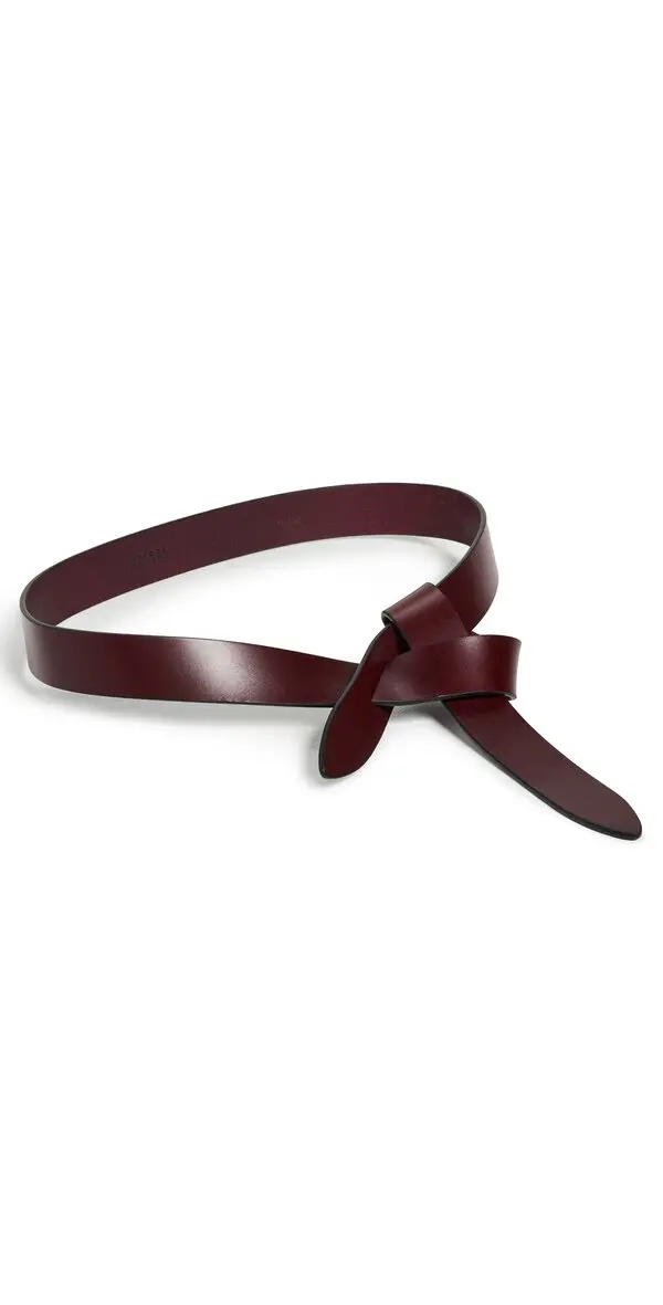 Isabel Marant Lecce Belt - Burgundy