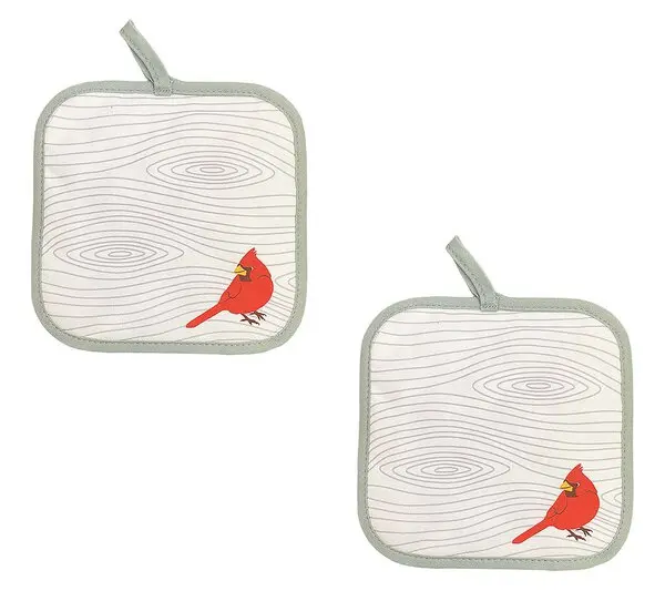 TEMP-TATIONS Seasonal Set Of 7x7 Trivets