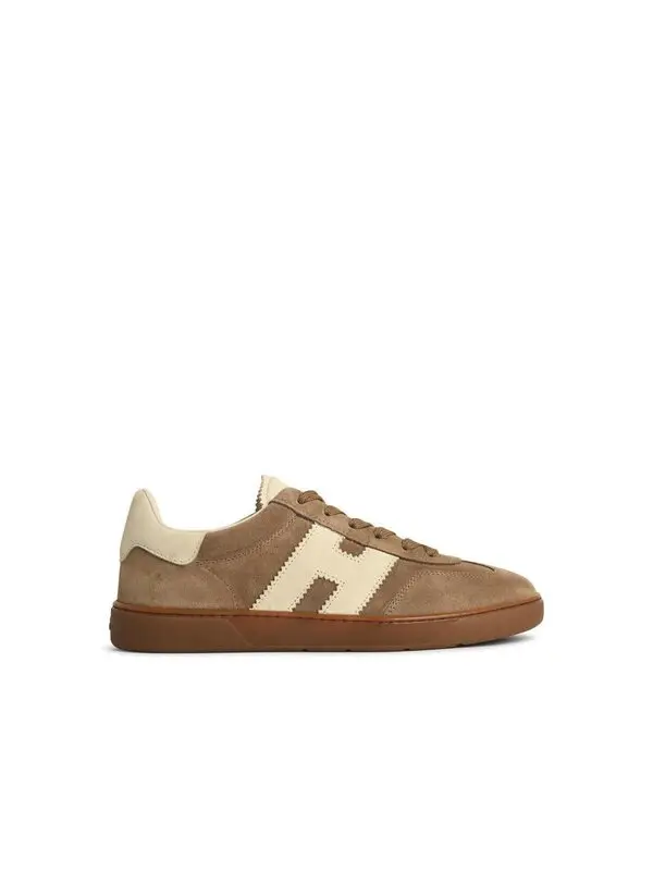 Hogan Suede Sneakers - Beige