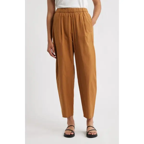 Eileen Fisher Pleated Lantern Ankle Pants