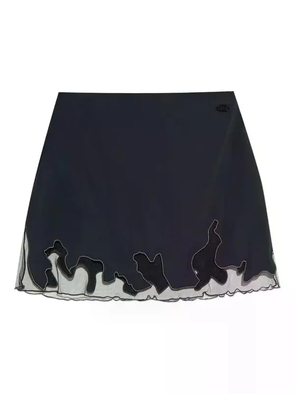 Diesel Tulle Insert Mini Skirt