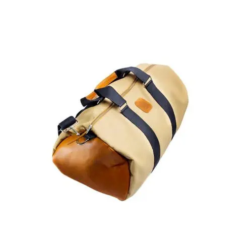 JUBILEE TRADING CO. Samburu Leather Duffle Bag - Tan