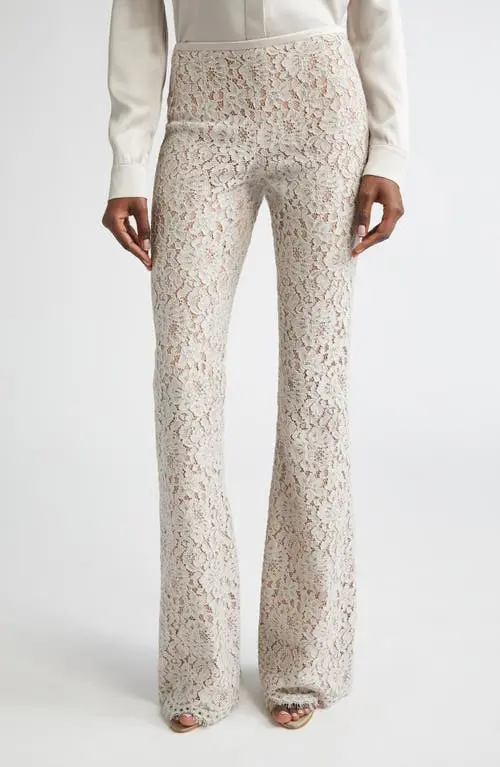 Michael Kors Floral Lace Bootleg Pants