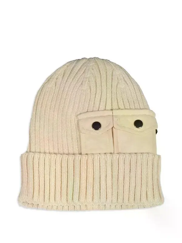 Alpha Industries Ribbed Beanie Hat - Neutrals