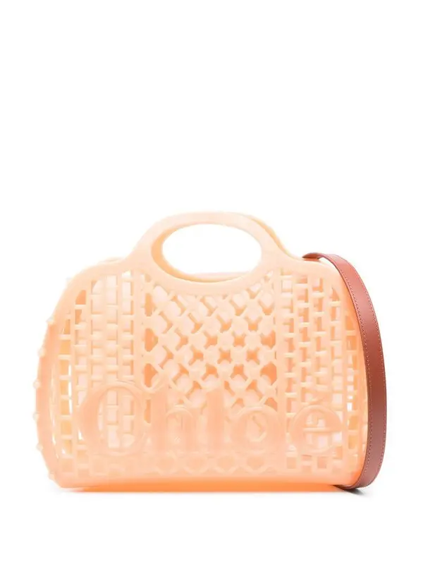 Chloé Cage Tote Bag - Neutrals