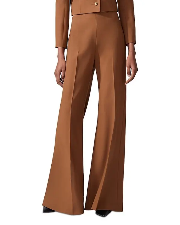 Carolina Herrera Wide Leg Pants - Nutmeg