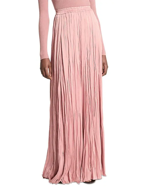 Michael Kors Kobi Halperin Crushed Jamison Maxi Skirt