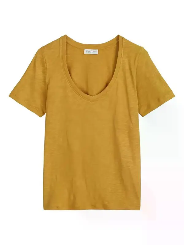 Marc O'polo Cotton T-shirt - Yellow