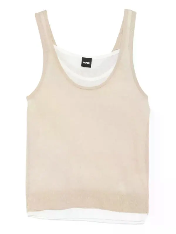Hugo Boss Layered Tank Top