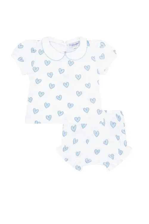 NELLAPIMA Heart Print Diaper Cover Setbaby