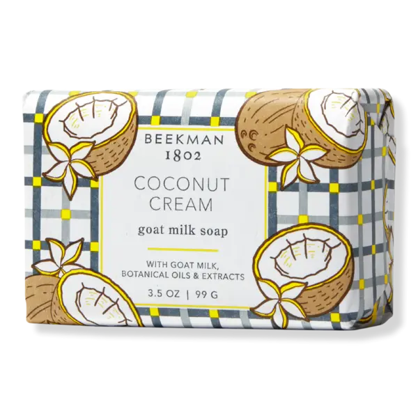 BEEKMAN 1802 Travel Milk Soap Coconut Cream